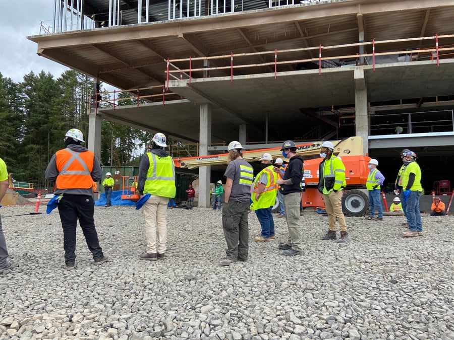 Harrison Specialty Care Clinic Celebrates Safety and Topping Out