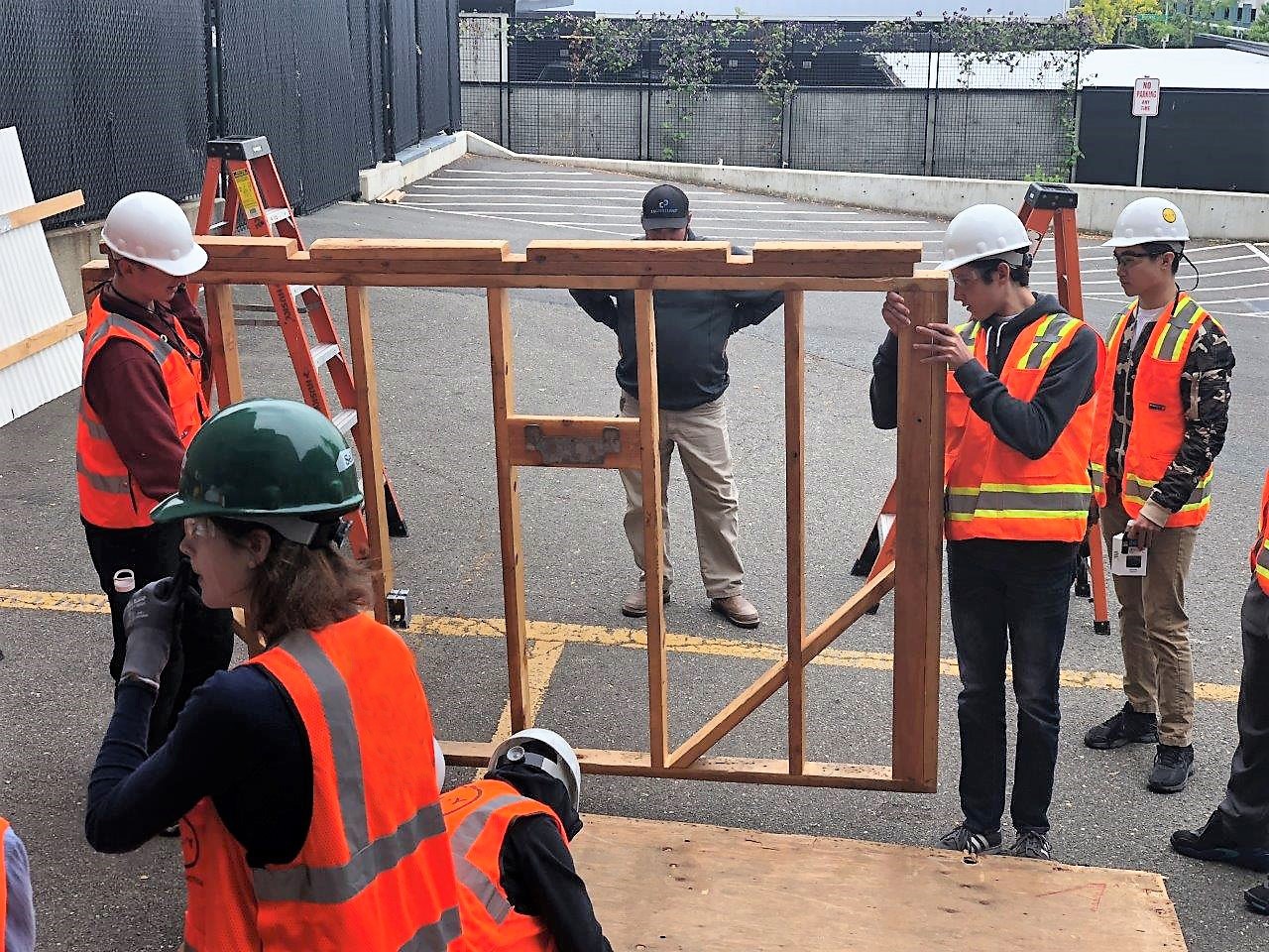 Rush Commercial volunteers at AGC Build your Future Event At University ...